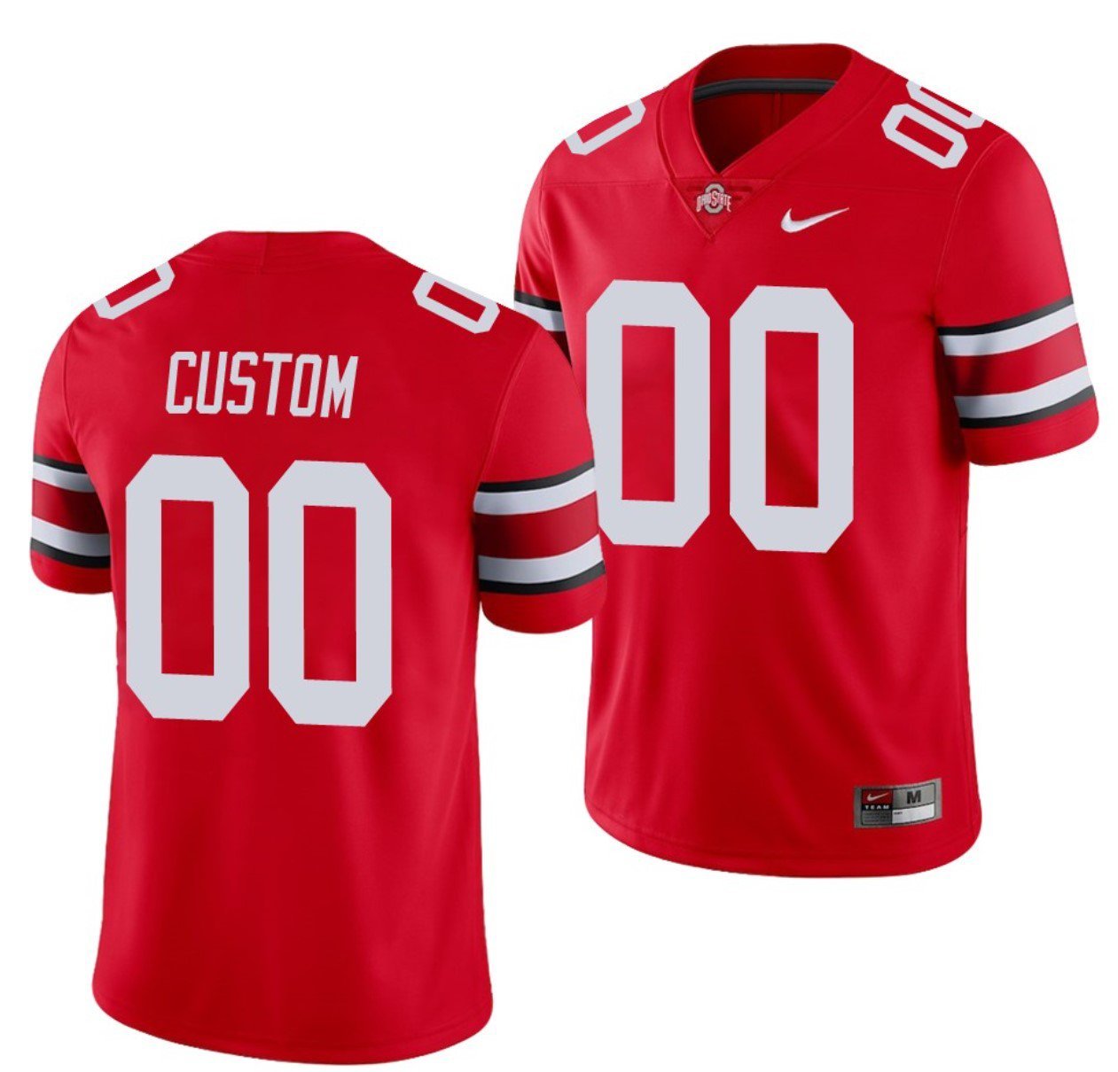 Custom Ohio State Buckeyes Jersey Name and Number NCAA College Football ...