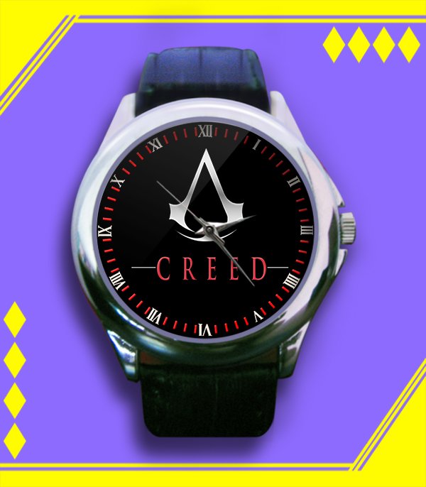 Brand New Creed Movie Logo Custom Leather Watch