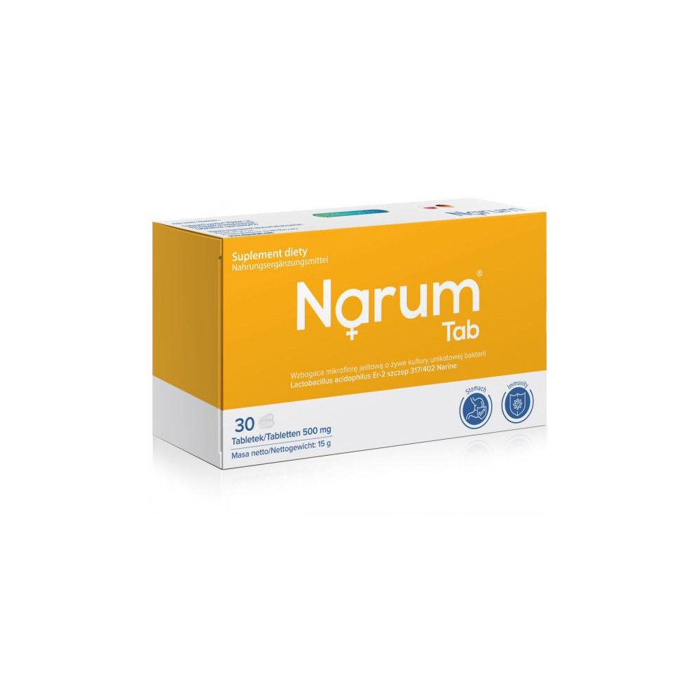 Narine Narum Tab 500 Food Supplement Probiotic Lactobacillus ...