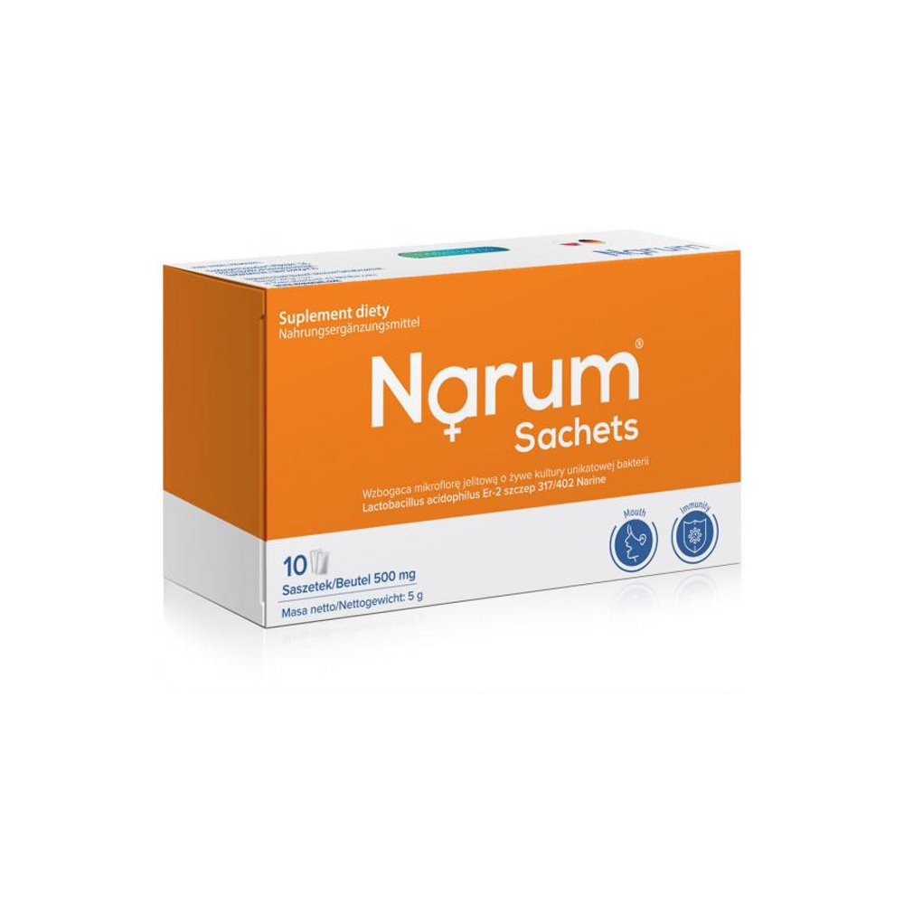 Narine Narum Sachets 500 Food Supplement Probiotic Lactobacillus ...