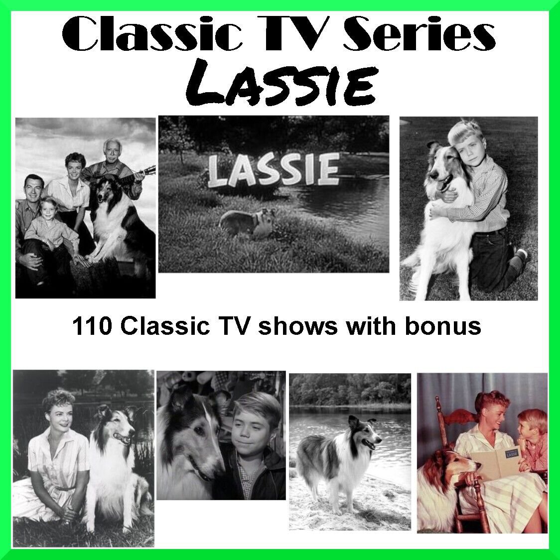 Lassie - 110 vintage shows 50's