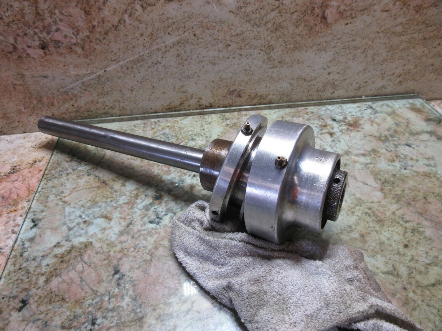 AMERICAN WAY AW-100 CNC LATHE HYDRAULIC CHUCK SPINDLE ACTUATOR DRAW BAR