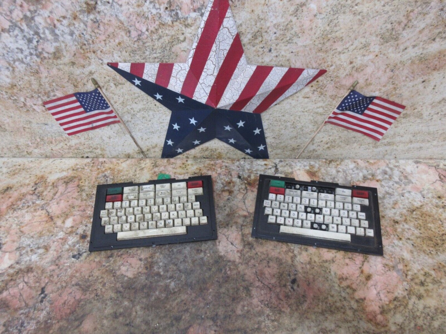 FADAL 4020 CNC MILL KEYBOARD 12608-252 12608-251 12627-099/0000 EACH 1