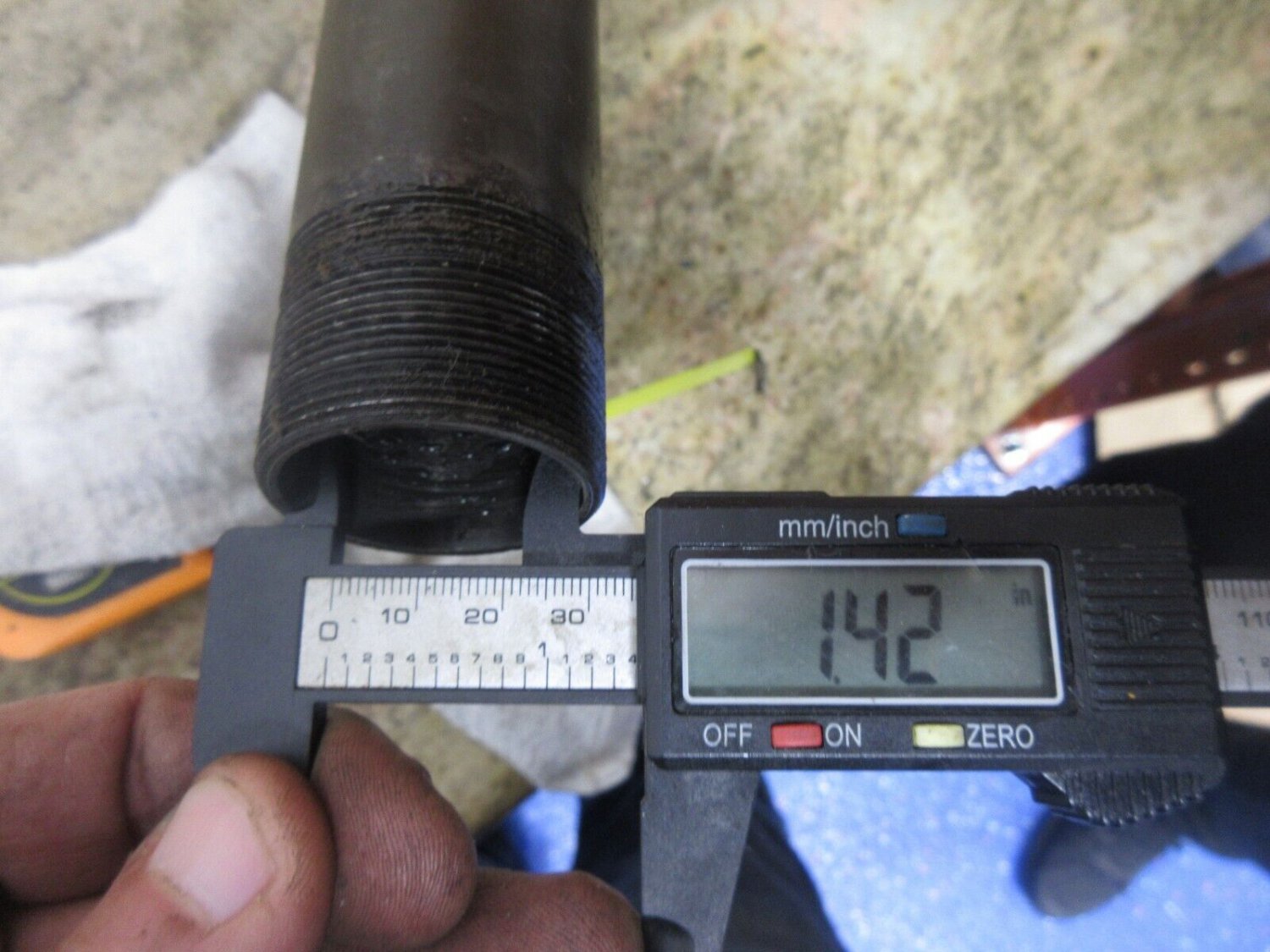 DAEWOO PUMA 10 FANUC 3T CNC LATHE SPINDLE DRAW BAR DRAWBAR TUBE