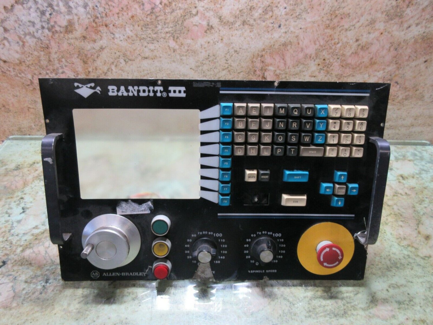 ALLEN BRADLEY BANDIT III CONTROLLER PANEL KEYBOARD 214 095 1 18 23J-6003FA