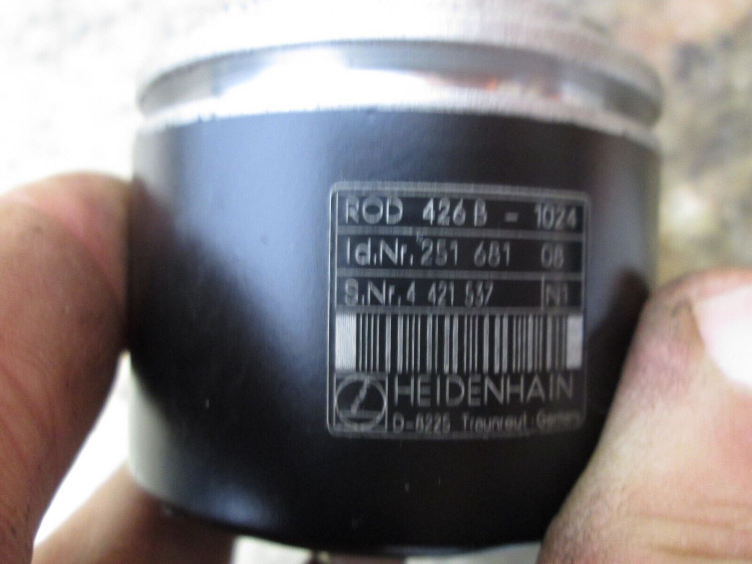 HEIDENHAIN ENCODER ROD 426B-1024 ID.NR. 251 681 08 HARDINGE CHNC1 CNC LATHE