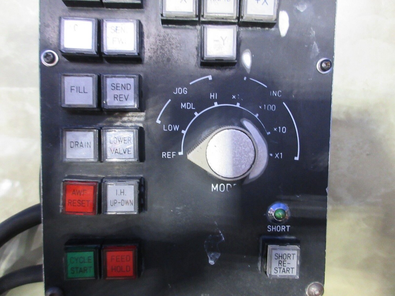 FANUC ELOX CNC EDM JOG REMOTE TEACH PENDANT SWITCH CONTROL