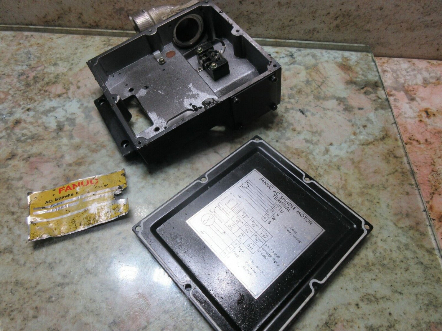 FANUC AC SPINDLE MOTOR TERMINAL A06B-1008-B902 A370-1066-0002 WIRE CABLE