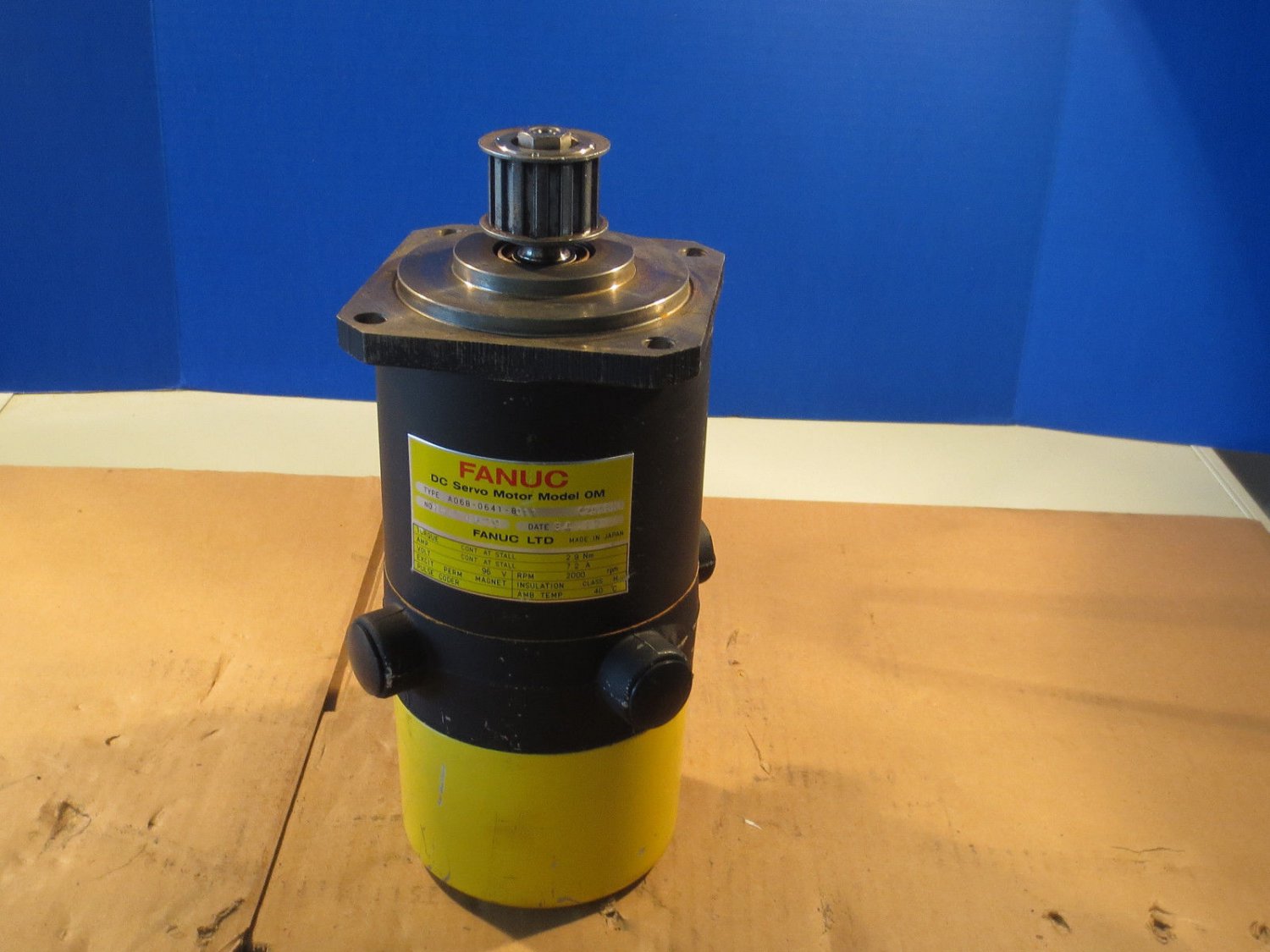 FANUC DC SERVO MOTOR OM AO6B A06B-0641-B012 2500M A860-0300-T002 WARRANTY