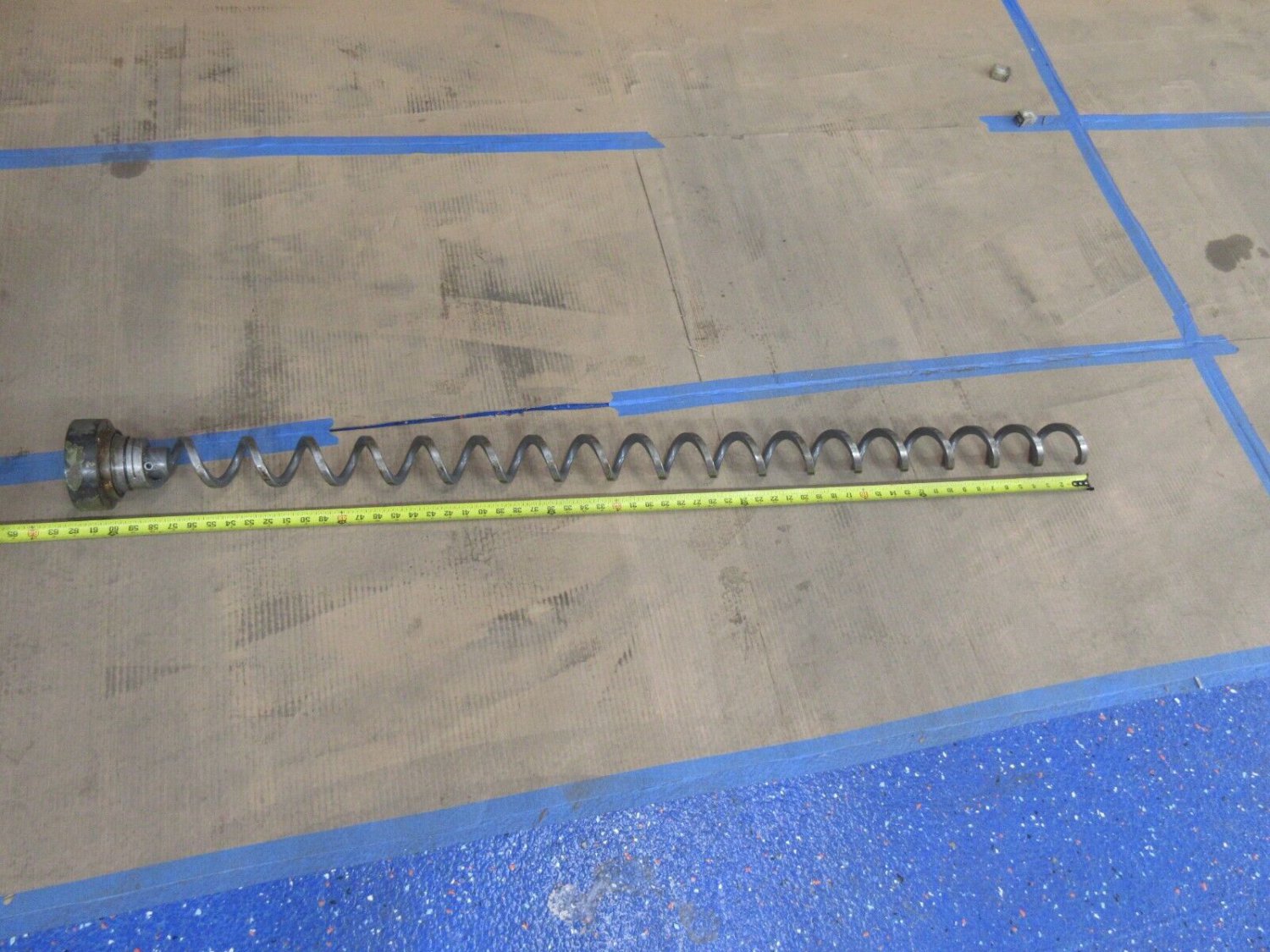 MORI SEIKI CNC MILL LATHE CHIP AUGER UNIT 62" 3" INCHES