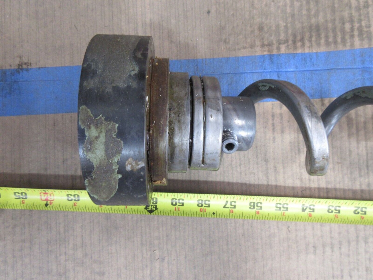 MORI SEIKI CNC MILL LATHE CHIP AUGER UNIT 62" 3" INCHES