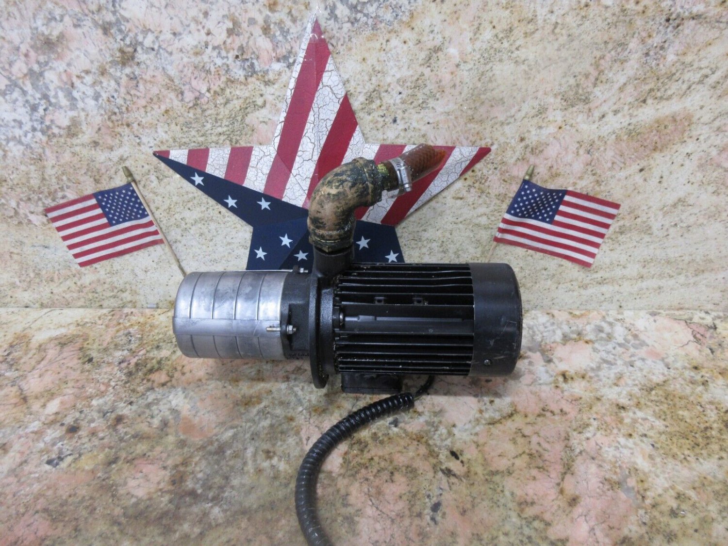 GRUNDFOS COOLANT MOTOR PUMP A-A-AUUV MODEL 6 5 16" 6" MATSUURA RA-3FDC ...