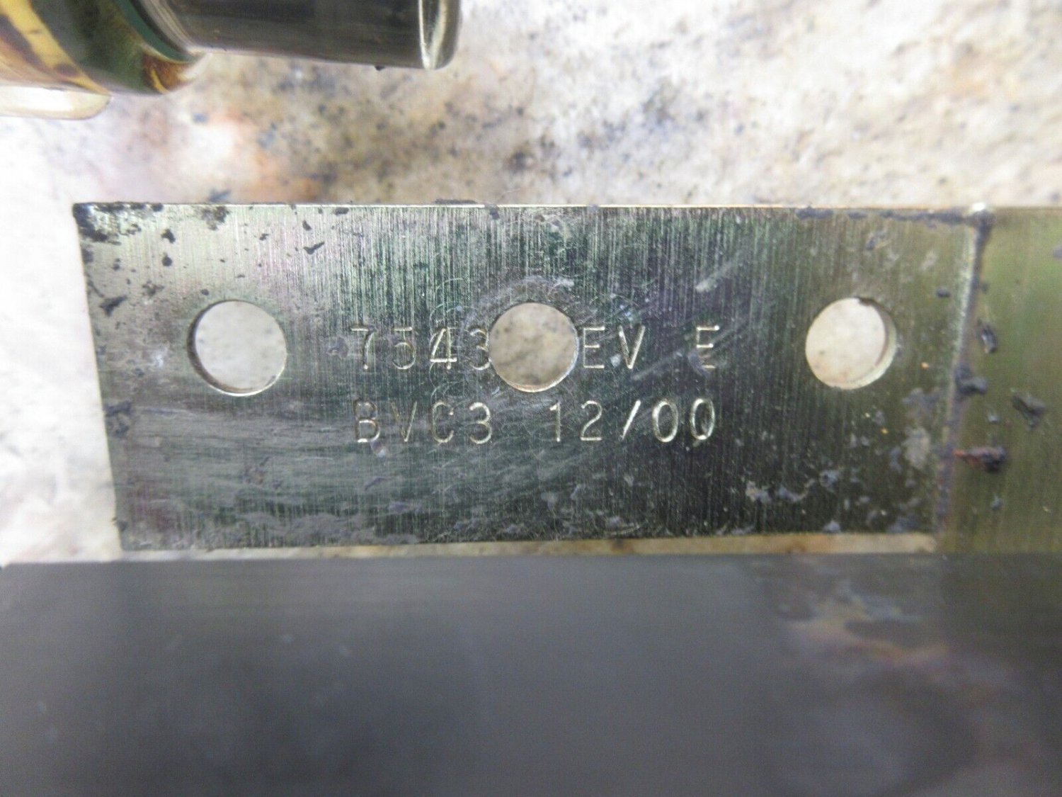 DAYTON SHADED POLE MOTOR 9HG41 LR6319 E47479 7543 BVC3 12/00 HAAS VF2 ...