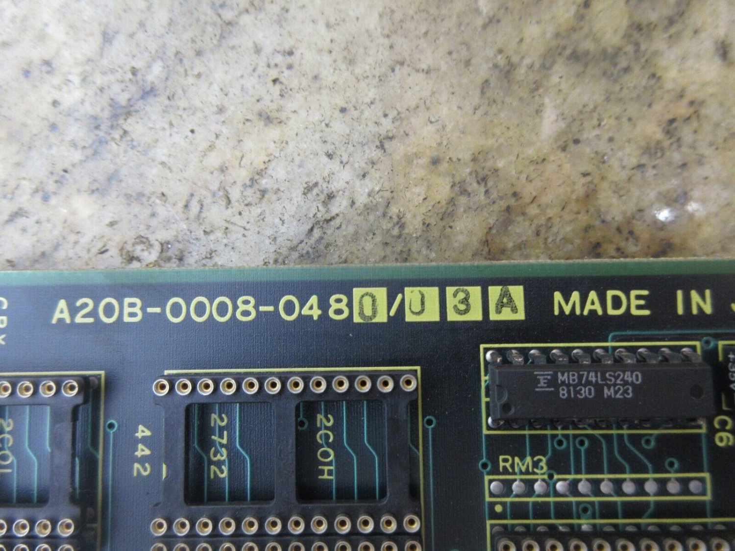 FANUC CIRCUIT BOARD A20B-0008-0480/03A NIIAGATA EN50 CNC