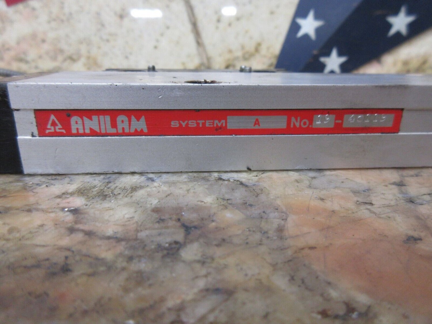 ANILAM MAGNETIC SCALE 18" A2 7-3373 19-40119 18" INCH LINEAR ENCODER