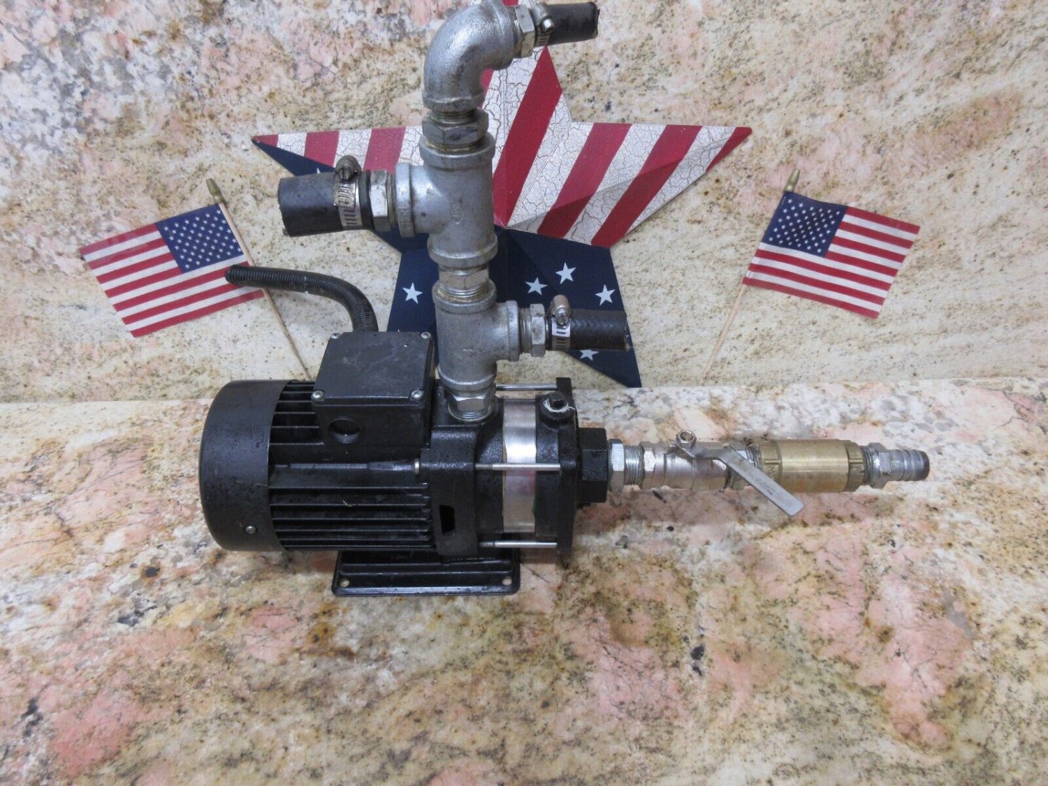 CINCINNATI MAXIM EP 400 GRUNDFOS COOLANT PUMP MOTOR CNC MILL DAGGER