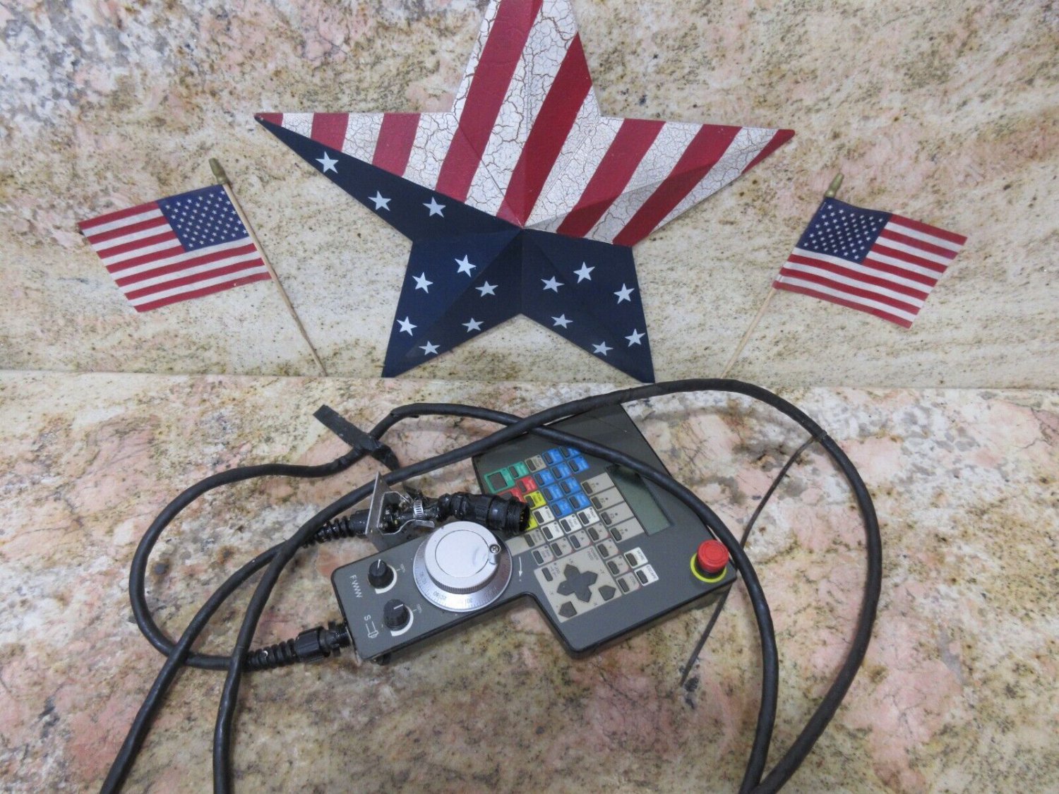 SIEMENS CINCINNATI HAND HELD DIGITAL JOG REMOTE PENDANT 3-424-2326A REV.B