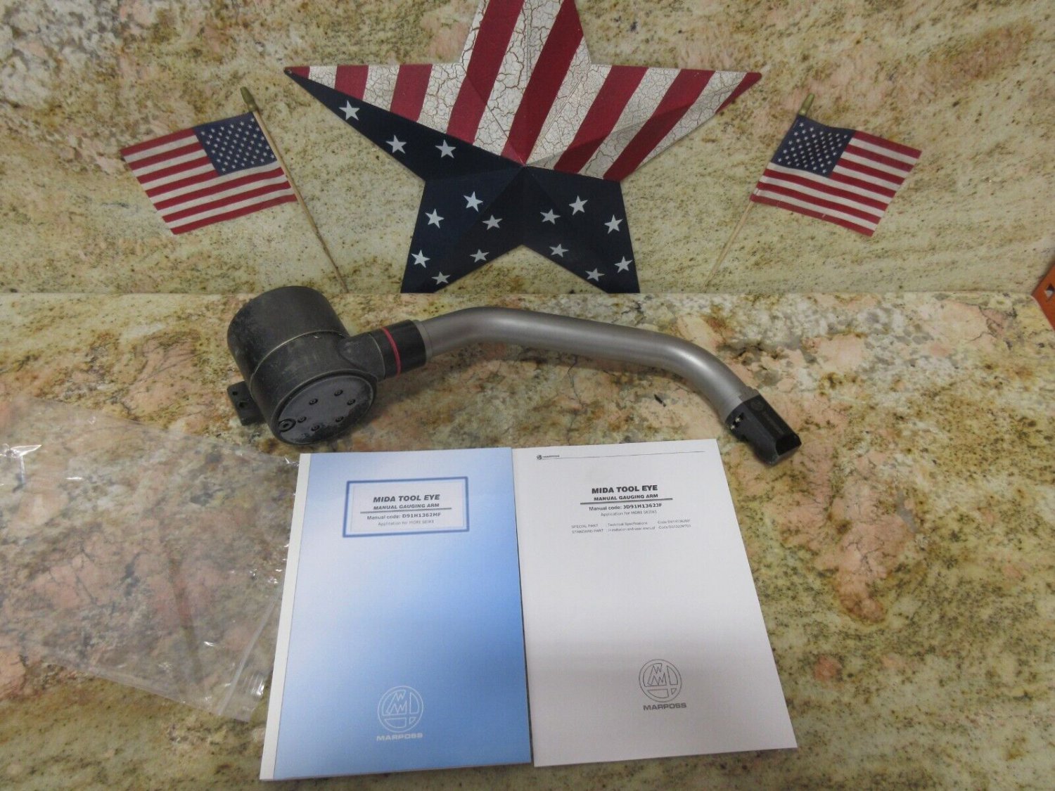 MARPOSS MIDA TOOL TOUCH PROBE EYE MANUAL GAUGING ARM CODE D91H1362MF ...
