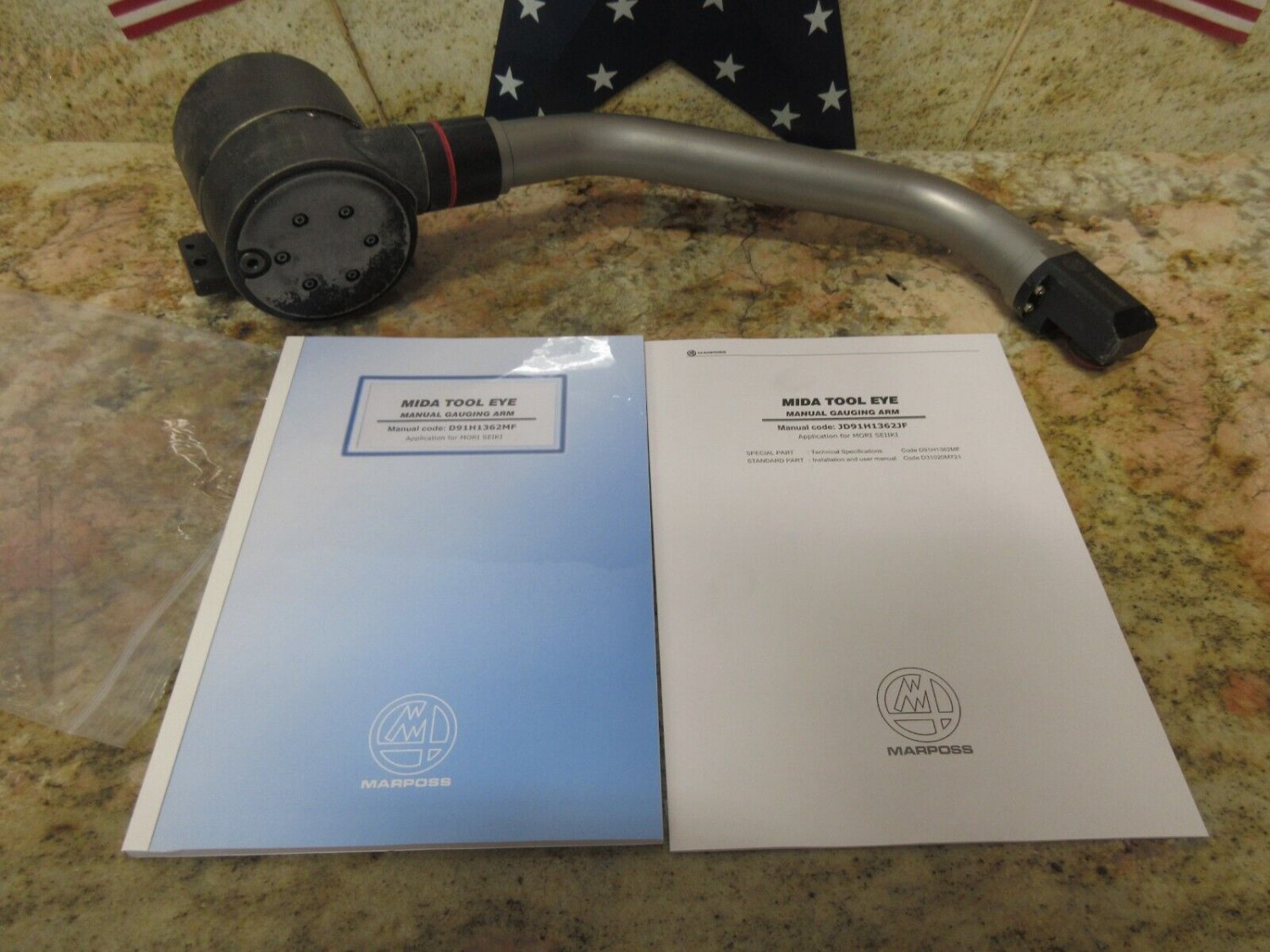 MARPOSS MIDA TOOL TOUCH PROBE EYE MANUAL GAUGING ARM CODE D91H1362MF ...