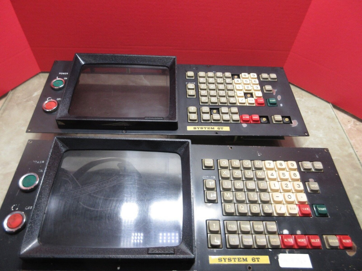 FUJITSU FANUC MD1/CRT UNIT A02B-0050-C032 CONTROL PANEL