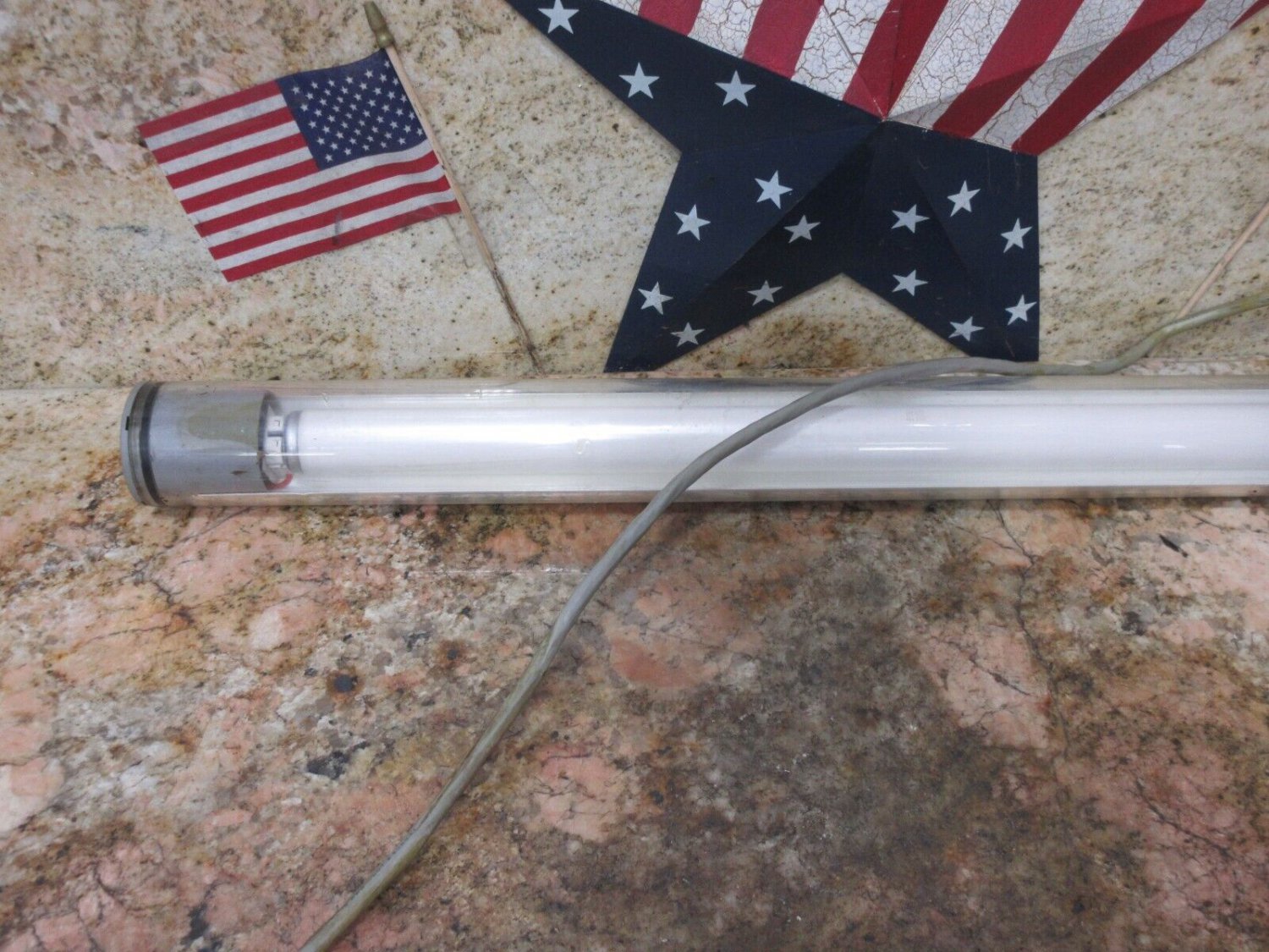 WALDMANN FLUORESCENT LAMP WORK LIGHT DWD 120 1X20W HARDINGE CHNC1 CNC LATHE