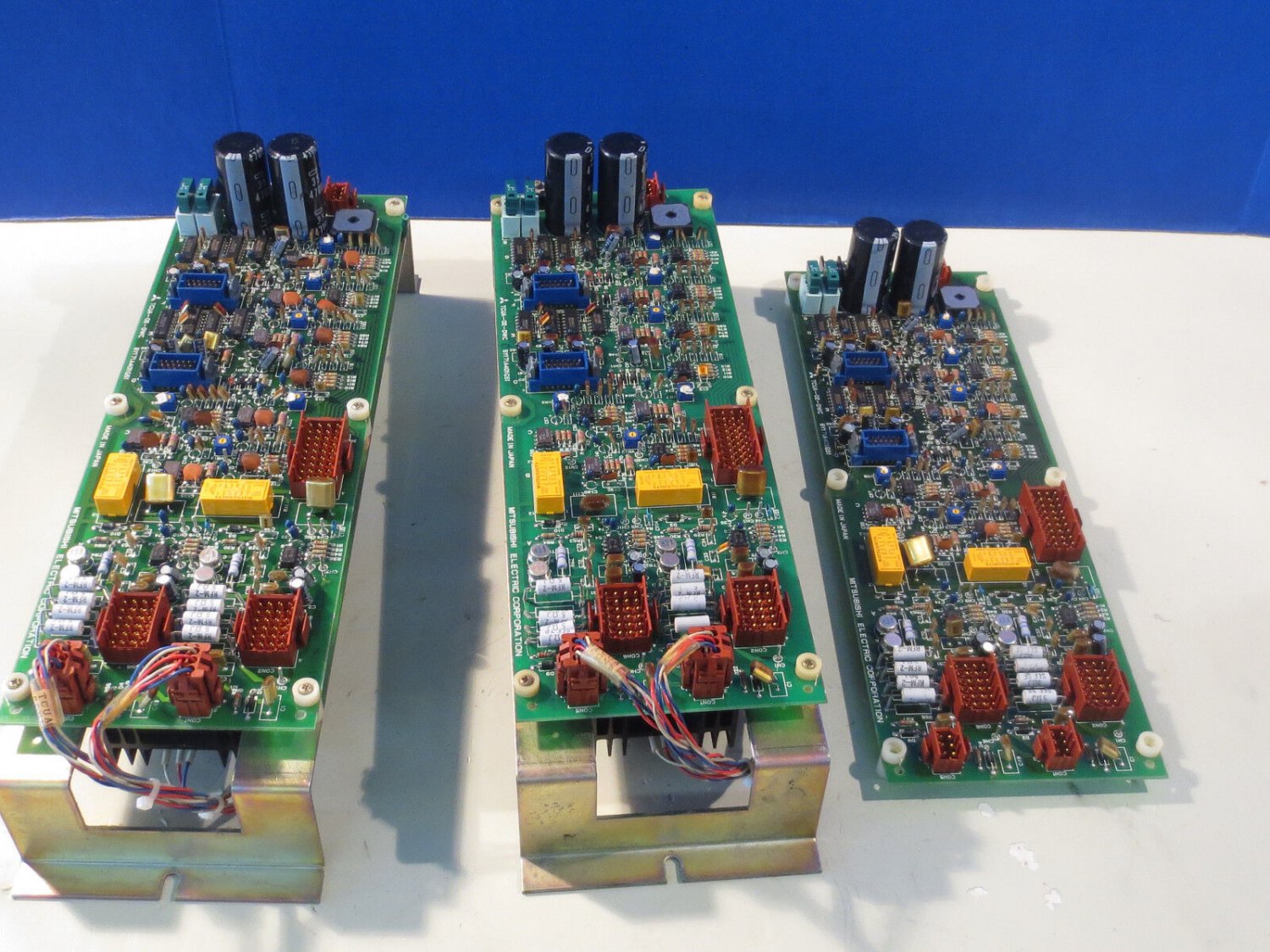 MITSUBISHI CIRCUIT BOARD TCUA-02-DWC BY171A401G51 LOT OF 3 PIECES