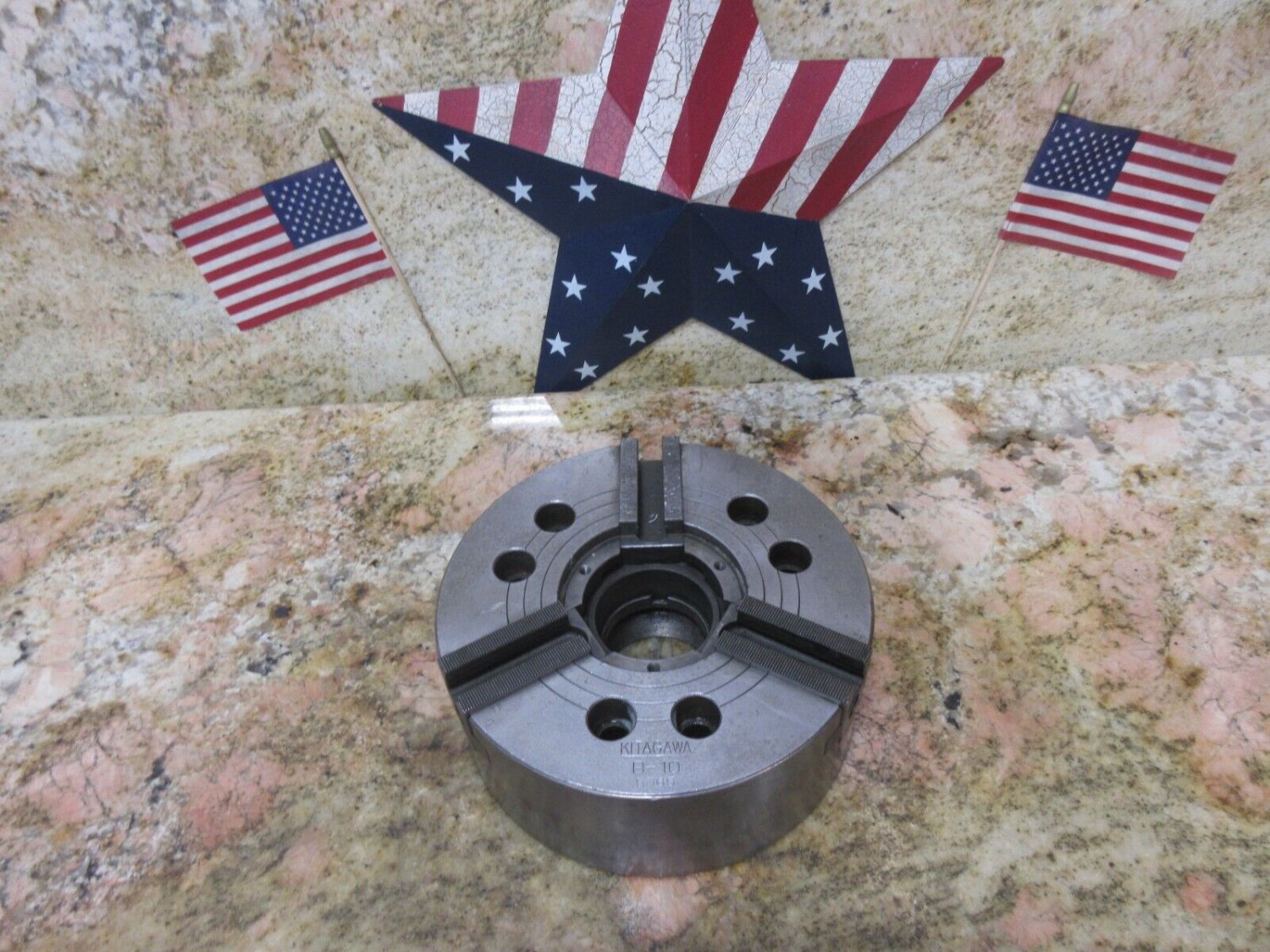 KITAGAWA CNC LATHE 10" INCH CHUCK B10 B-10 5365 2.84"