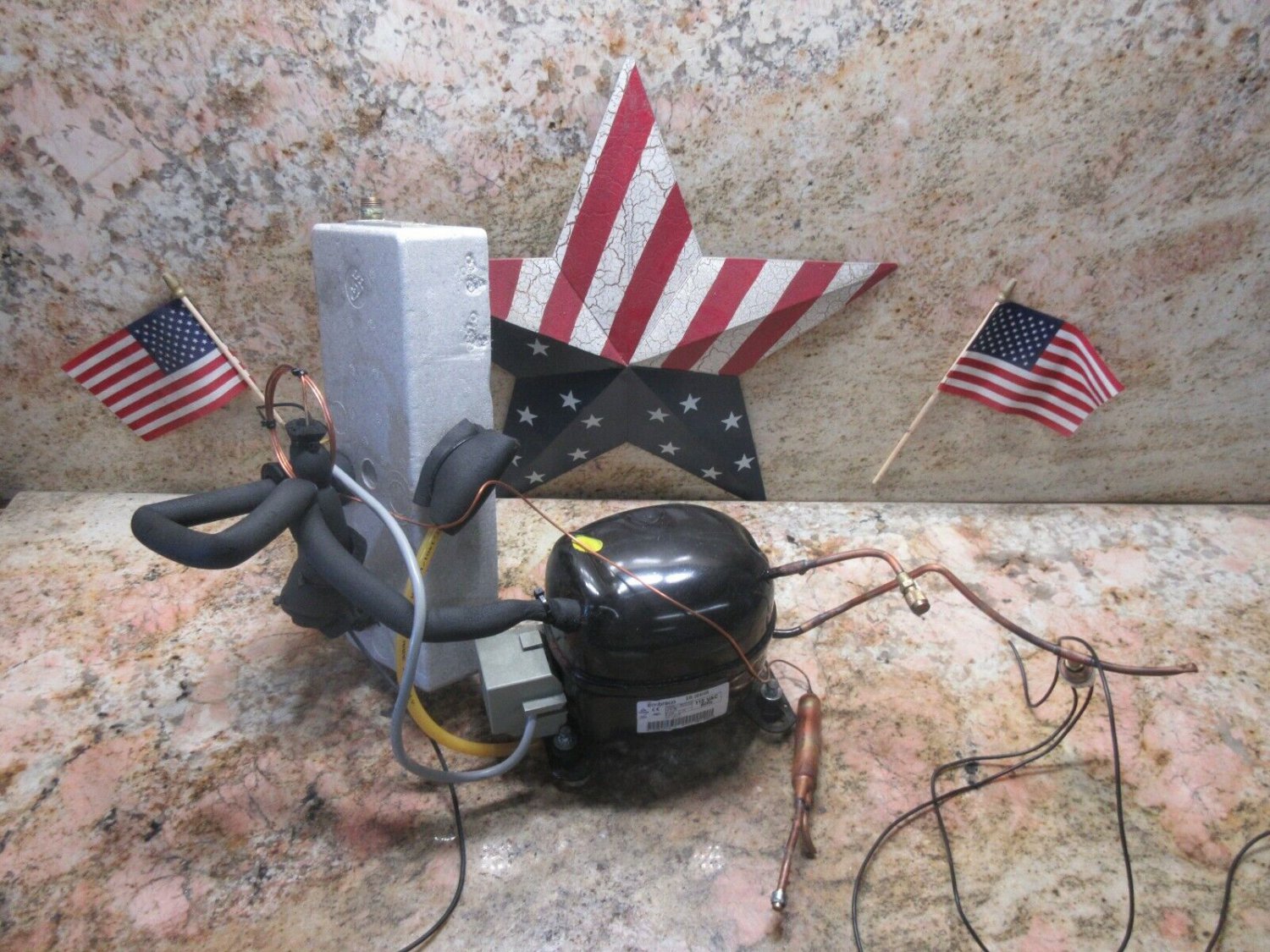 EMBRACO COMPRESSOR EM 30HHR 513307365 DB1NN6FA 1 PH 904.0097.02.00-00 ...