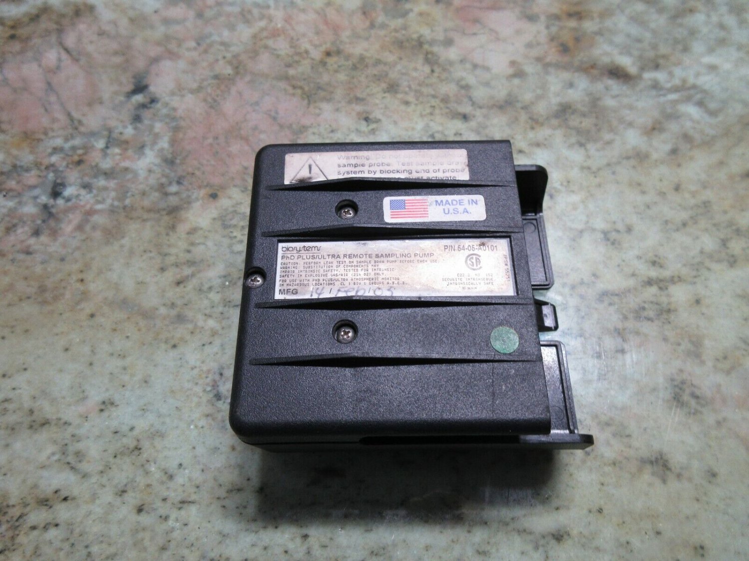 BIOSYSTEMS MKII SAMPLE DRAW PUMP P/N 54-05-A0101 REMOTE SAMPLING PUMP