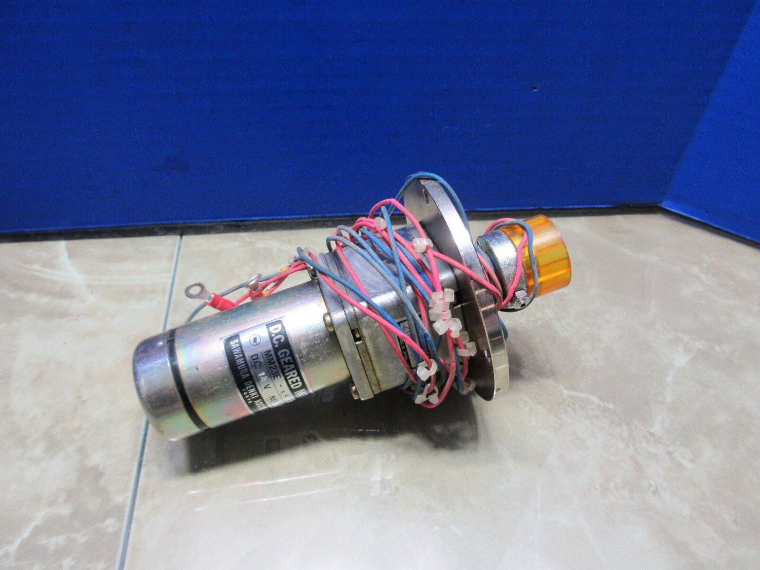 SAWAMURA DENKI DC GEARED MOTOR MM23E-LH-860 ELOX FANUC V WIRE EDM CNC