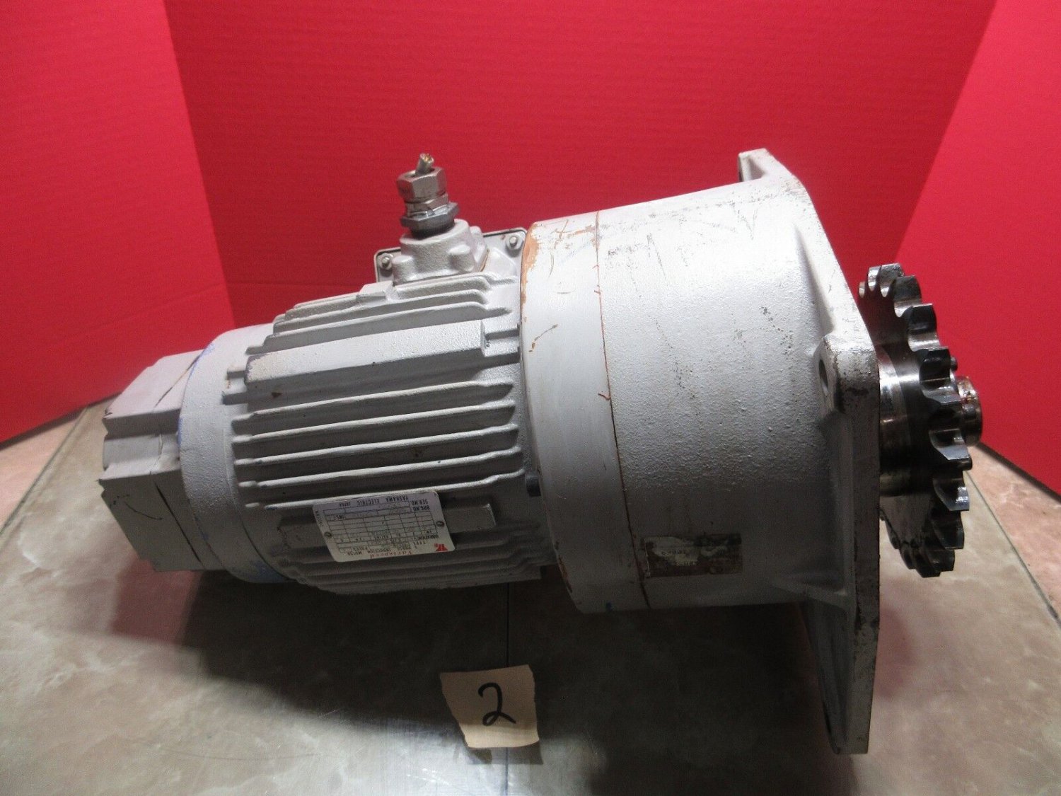 YASKAWA VARISPEED 3 PHASE INDUCTION MOTOR FELNK-5IM JIS C 4004 200V ...