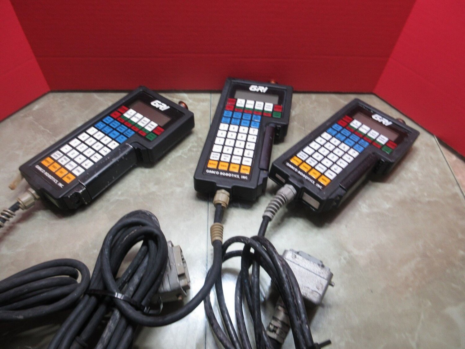 GRI GRACO ROBOTICS HAND HELD PROGRAMMING UNIT JOG REMOTE PENDANT HANDLE