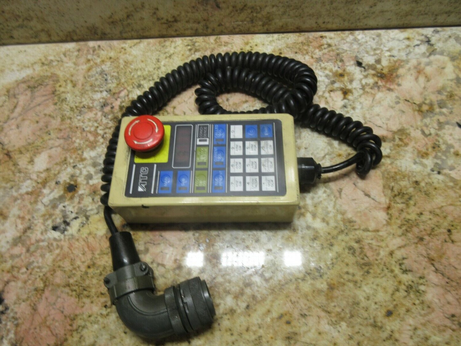 HARDINGE ATC POWER CONTROLLER JOG REMOTE PENDANT CONTROL HAND HELD