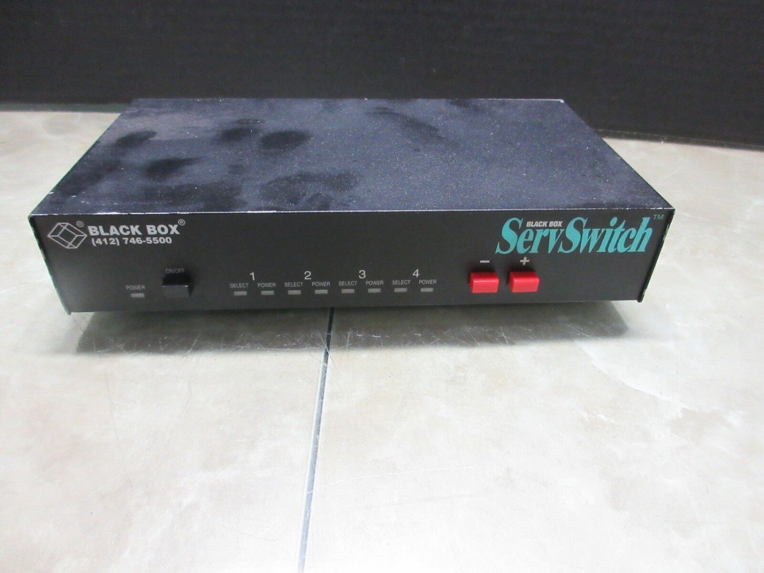 SERVSWITCH BLACK BOX CORP UNIT SW722A-R3 MORI SEIKI SH-50 CNC ...