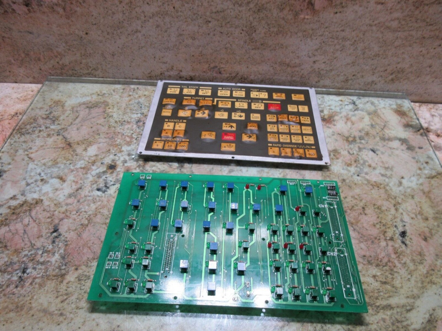 TAKAMAZ CNC MILL LATHE OPERATOR PANEL KEYBOARD CONTROLLER KEYPAD