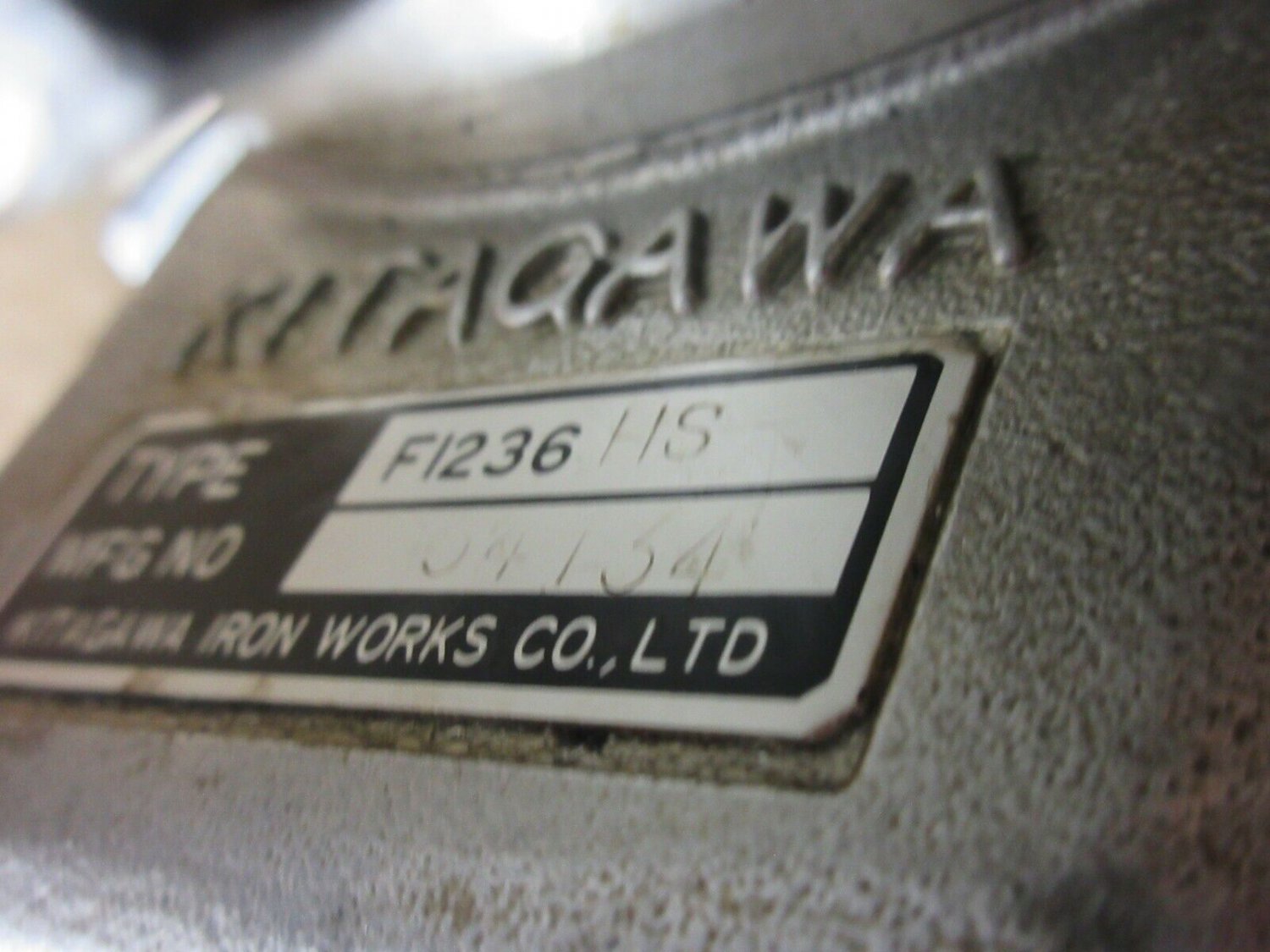 KITAGAWA SPINDLE ACTUATOR F1236HS F1236 HS DRAW BAR YAM CK1 CNC LATHE