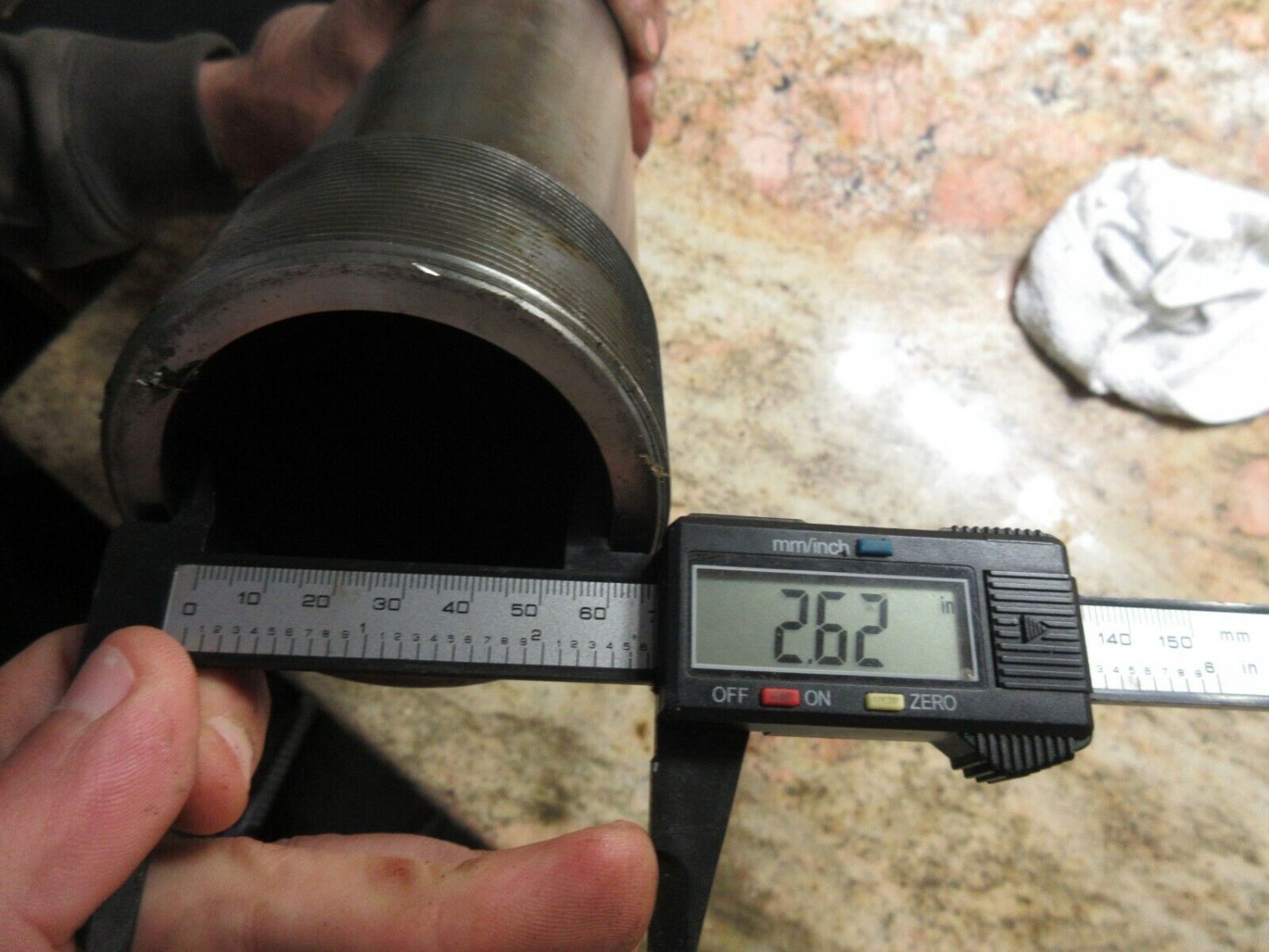 1995 CINCINNATI AVENGER 250C CNC LATHE DRAW BAR DRAWBAR 26" 2.62" 3.34"