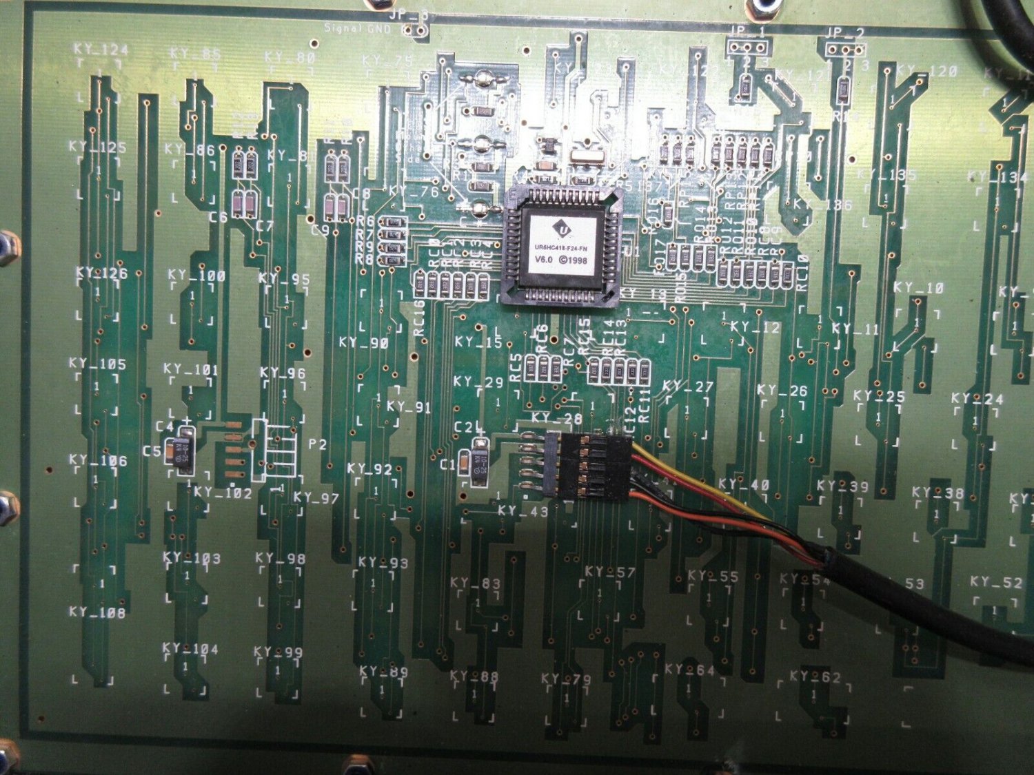 SCMI SCM 5 AXIS ROUTER DYNAPATH TIP VIG 5-PIN KEYBOARD KYB 114-MB-REVII ...