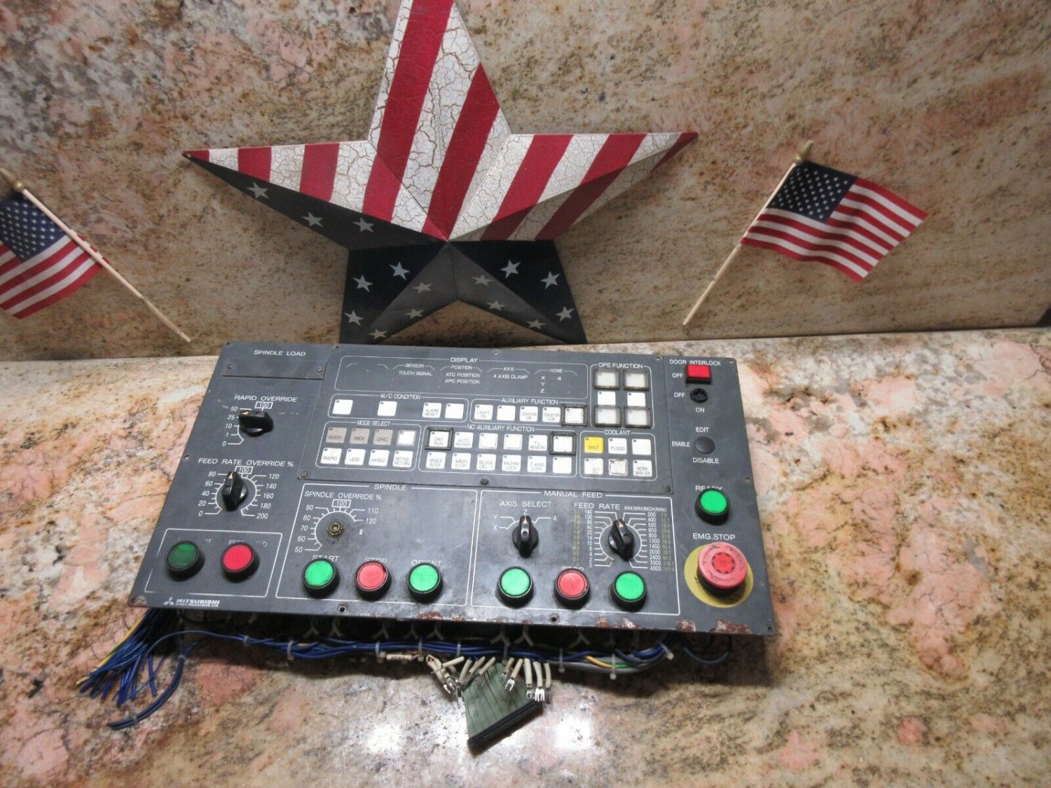 MITSUBISHI MAIN OPERATOR CONTROL PANEL INTERFACE CONTROLLER FP5-MJH2 SCC 32