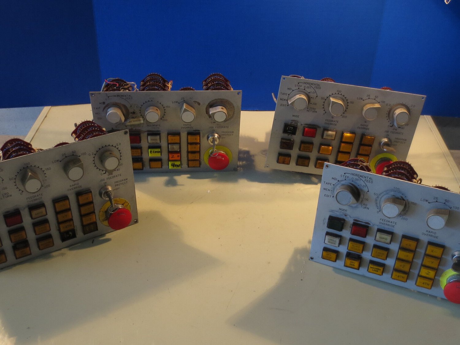 FANUC ROBOTICS FUJITSU CONTROL PANEL OPTION UNIT A02B-0048-C540 LOT OF ...