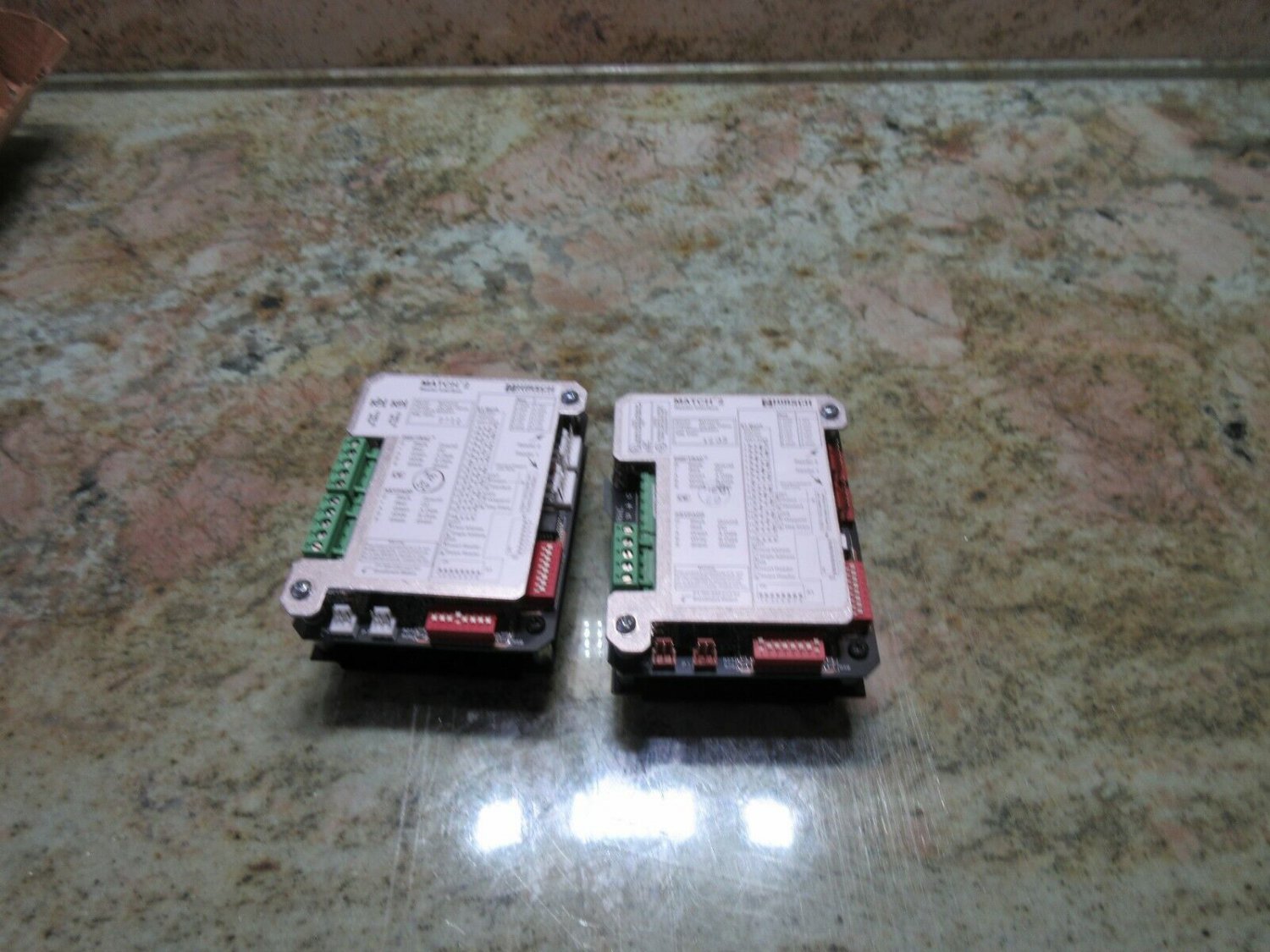 HIRSCH MATCH 2 READER INTERFACE DC 28V 100MA S/G 3T37 025-0000025 K LOT OF 2