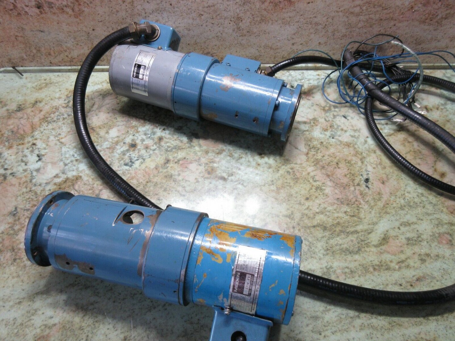 MEIDENSHA MEIDEN MOTOR TYPE HT-NR JEC 37 270718 ENSHU YUASA AM1547 CNC ...