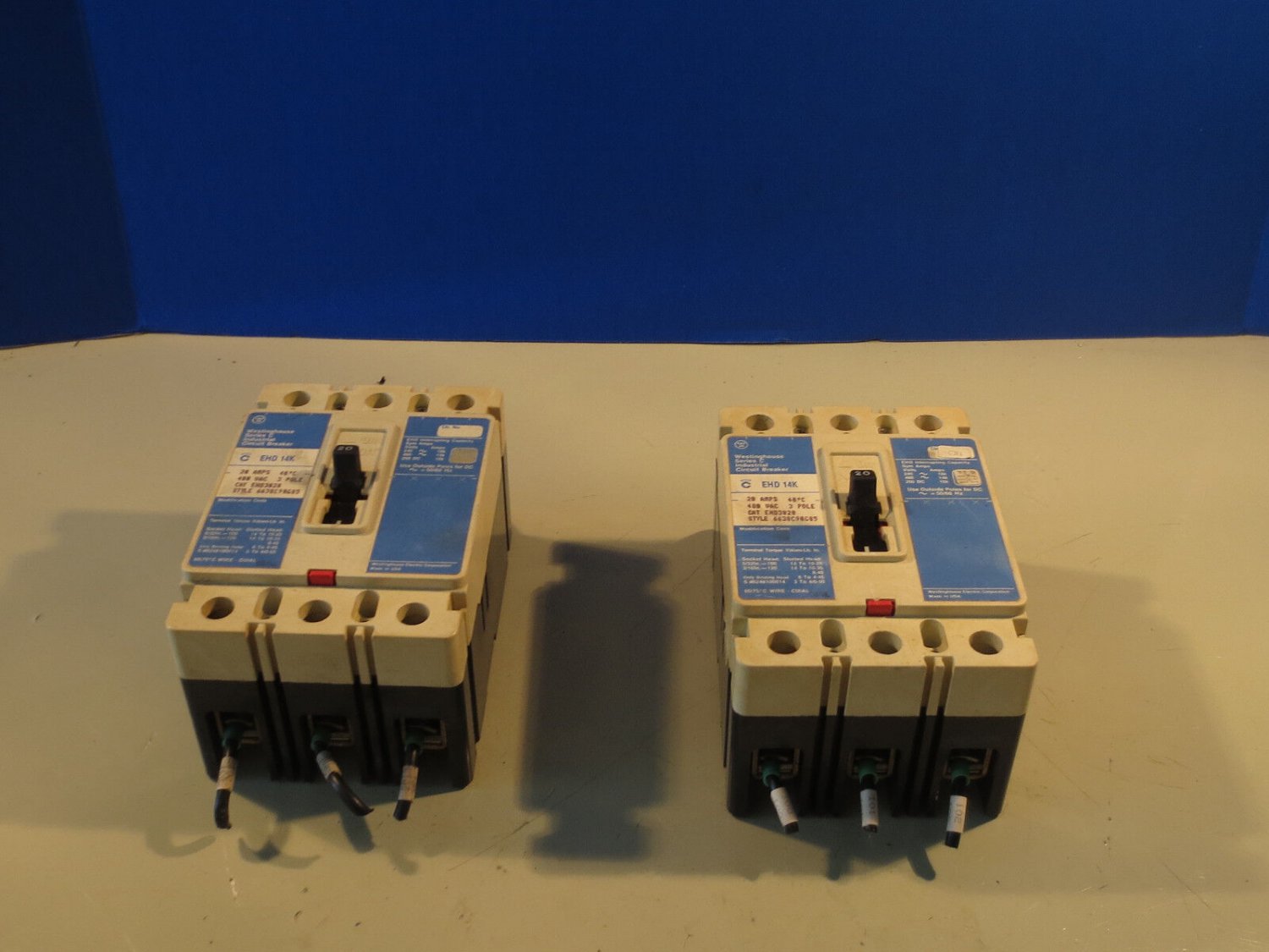 WESTINGHOUSE EHD INTERRUPTING SWITCH 20 AMPS CAT EHD3020 6638C90G85