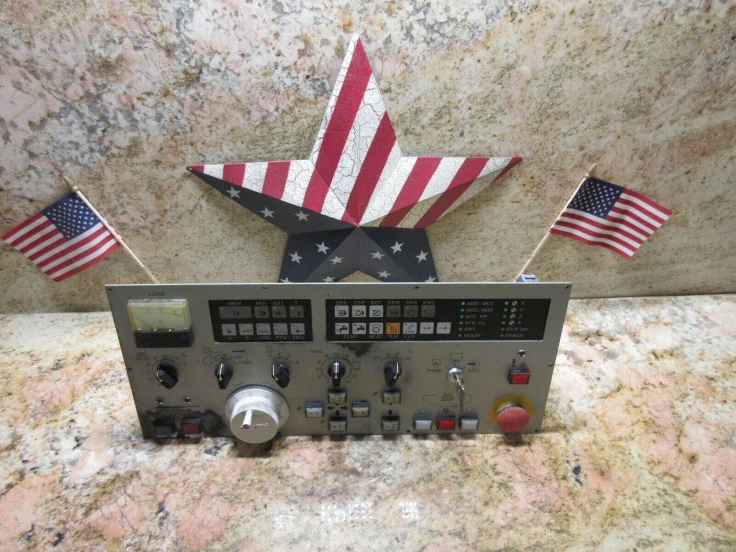 MORI SEIKI MV JUNIOR CNC MILL MAIN OPERATOR CONTROL PANEL H92B-1 0105808-2A