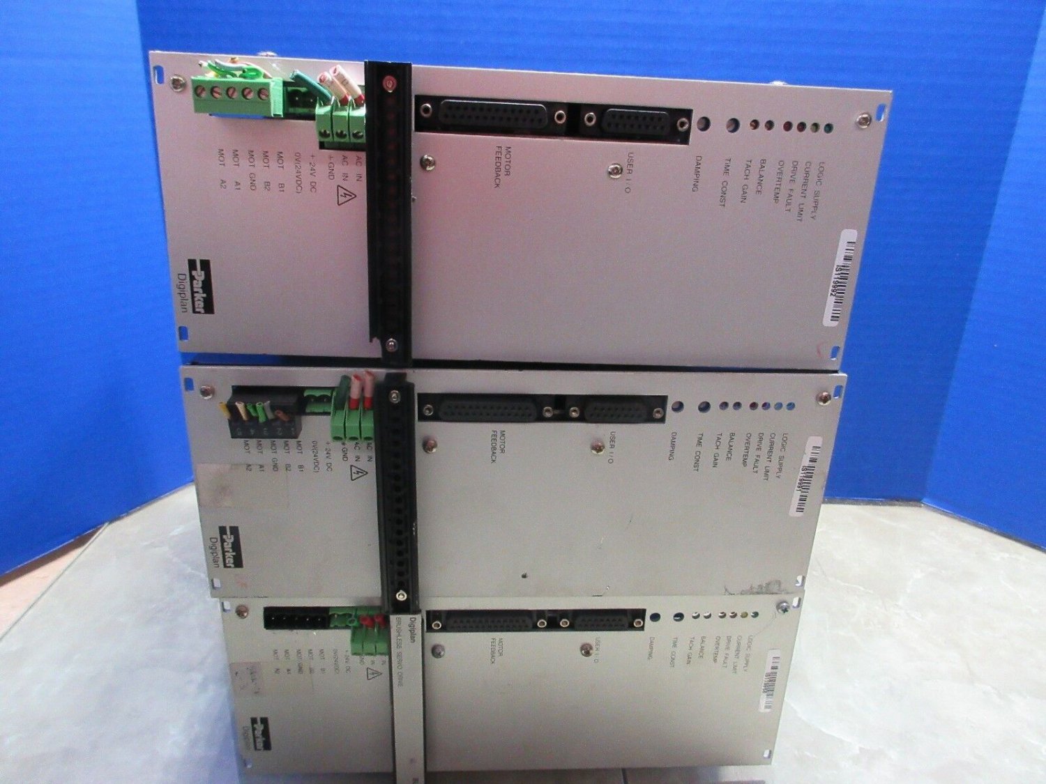 PARKER DIGIPLAN SERVO DRIVE BL150L CNC BLI50L each 1