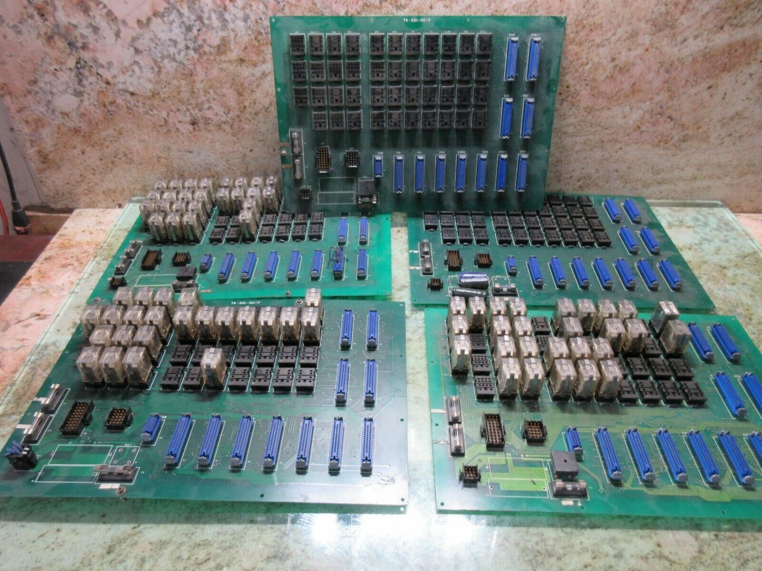 NAKAMURA CNC LATHE RELAY BOARD T4-001-001F EACH 1