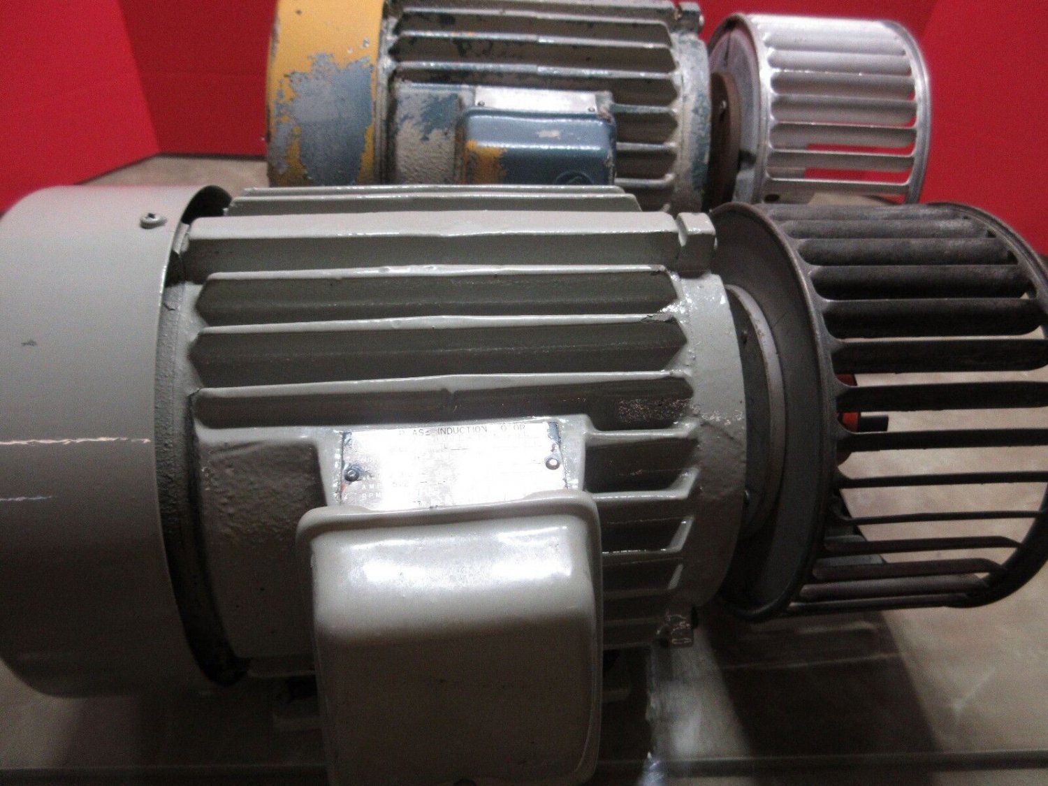 FUJI ELECTRIC 3 PH INDUCTION MOTOR MLA1097A FRAME 90L STAR CNC WARRANTY ...