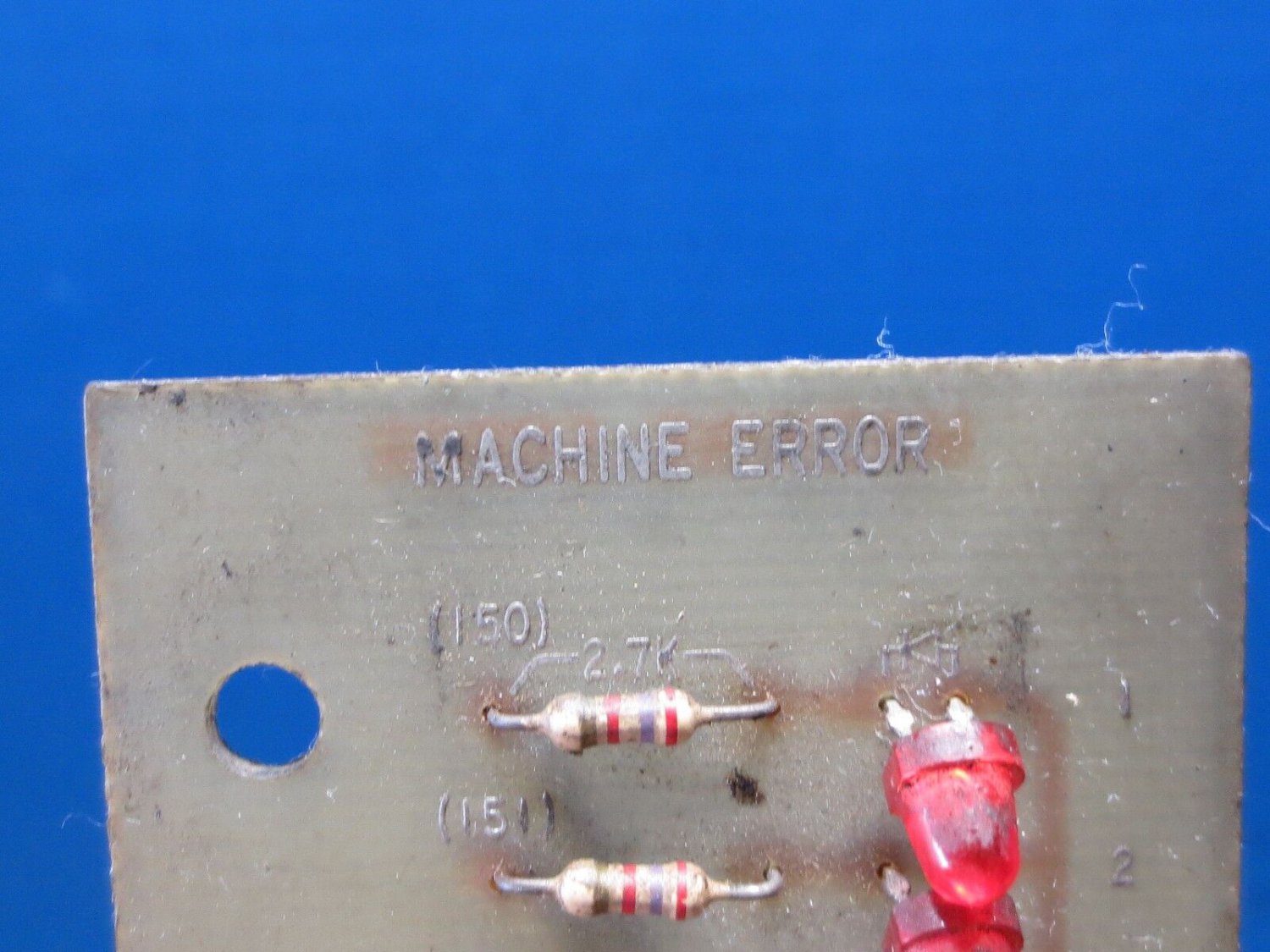 OKUMA MACHINE ERROR LED CIRCUIT BOARD