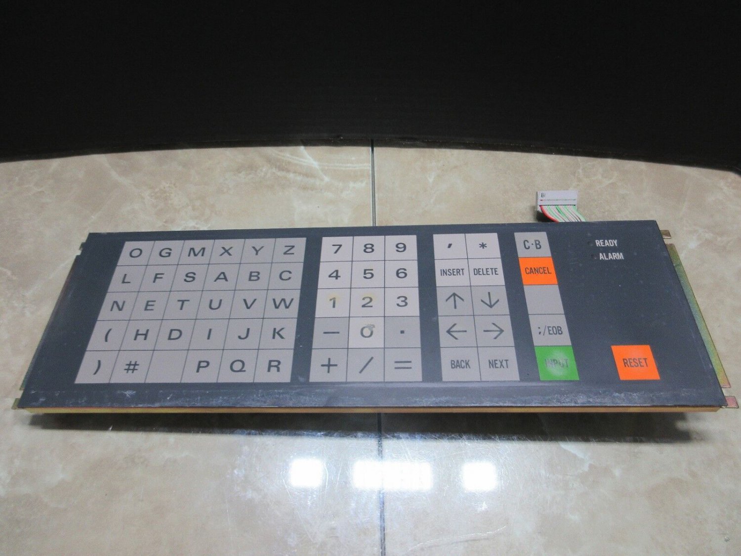 MITSUBISHI EDM SWITCH CONTROL UNIT FP5-MD4 KS-0K3A CNC KEYBOARD DWC 90