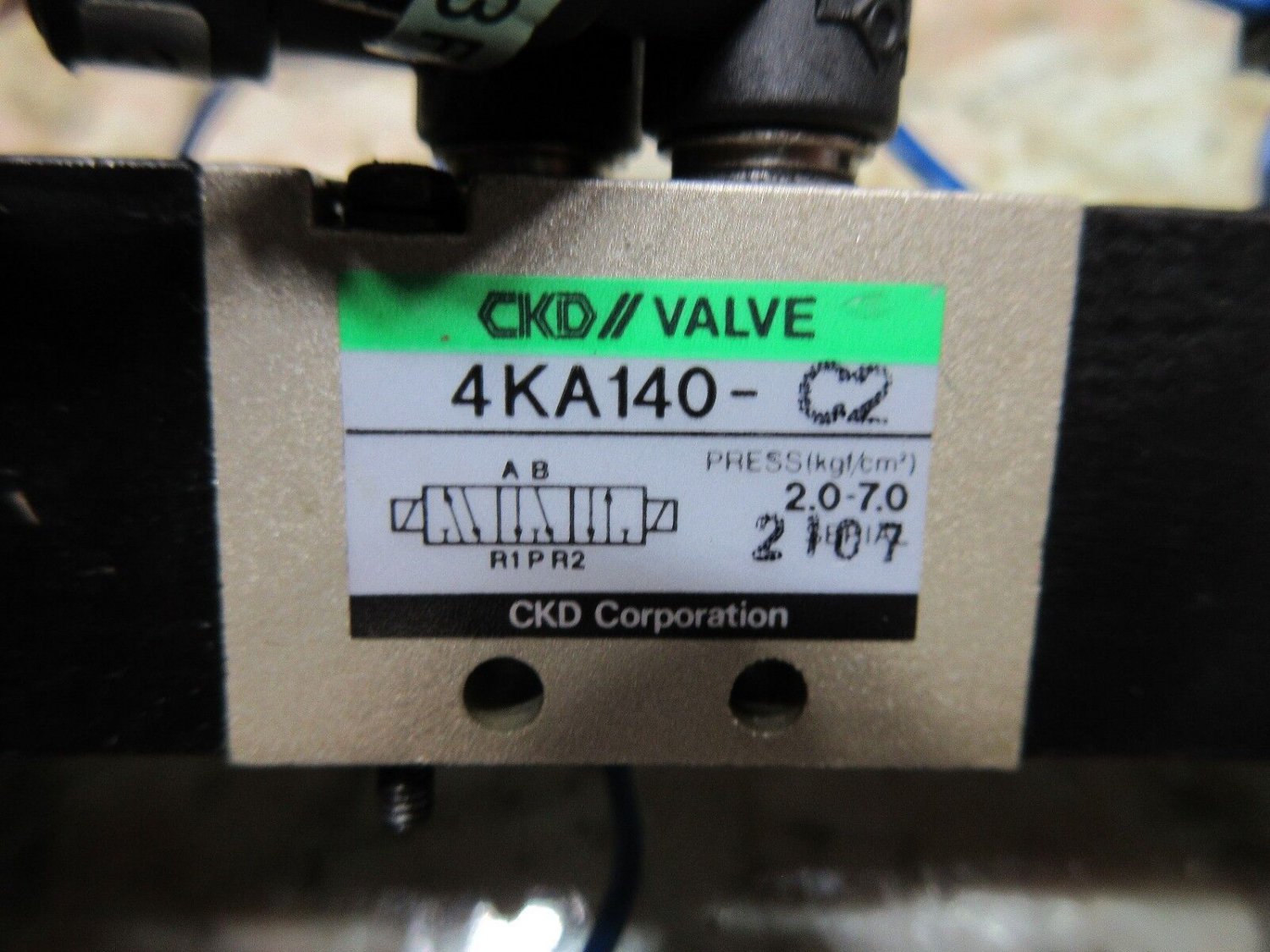 CKD VALVE 4KA140-C2 CNC MITSUBISHI DWC-90SB EDM